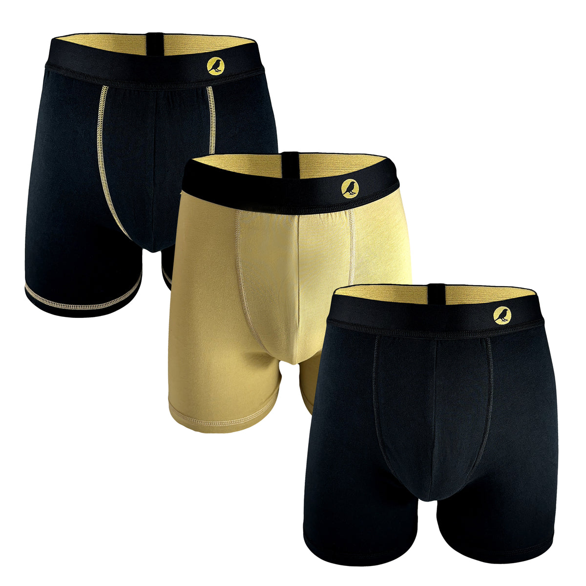 GoldBlack Boxer Briefs 3-Pack – Whalley Finch